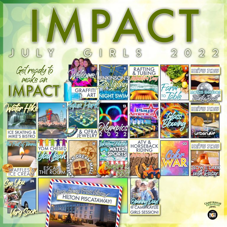 Itinerary - Impact Girls